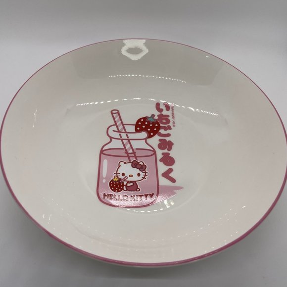 Hello Kitty | Dining | New Hello Kitty Cat Kitchen Pasta Bowl Baby ...